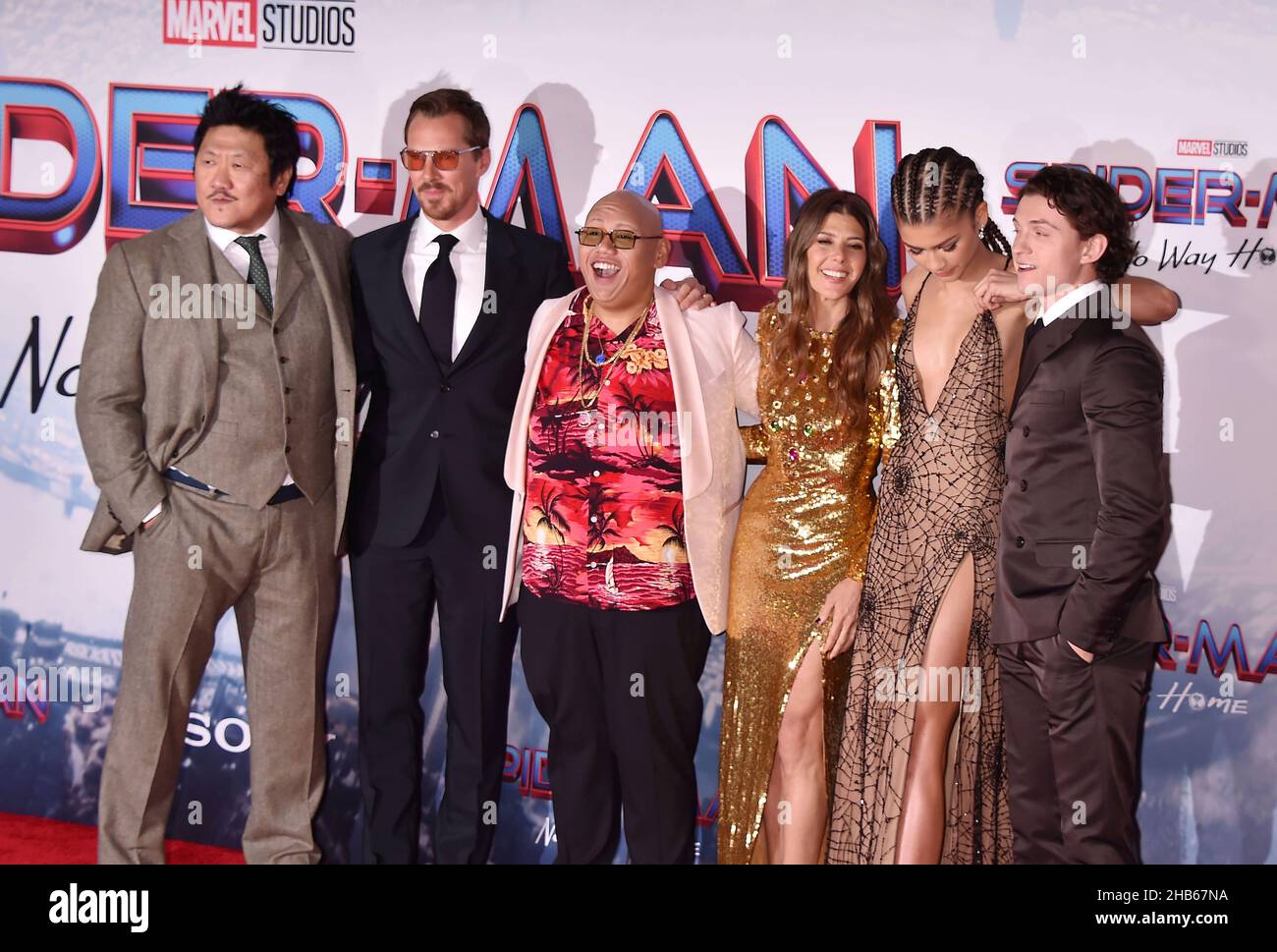 LOS ANGELES, CA - DECEMBER 13: (L-R) Benedict Wong, Benedict ...
