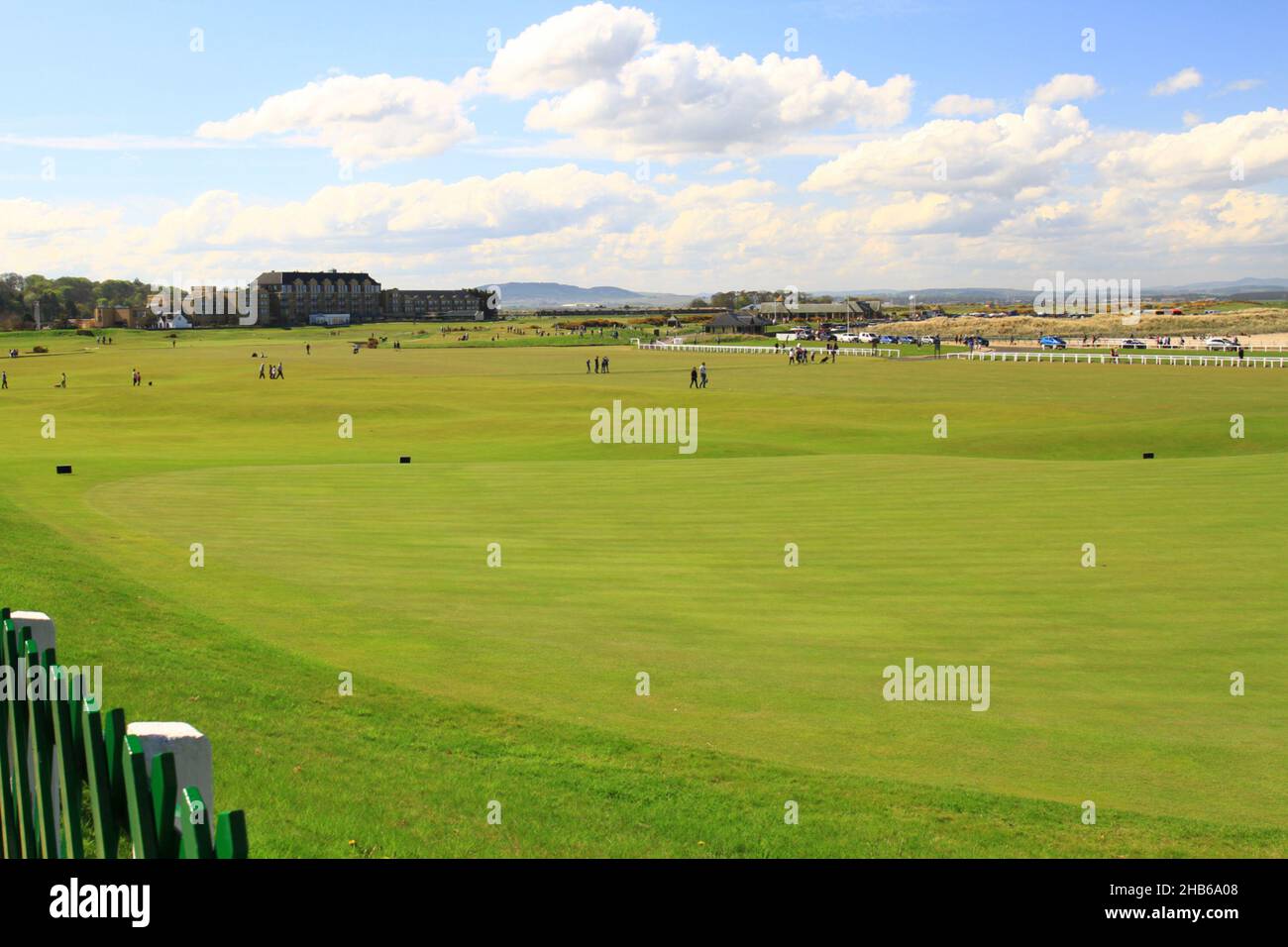 ST ANDRE, UNITED KINGDOM - May 06, 2018: St Andrews the Old Course golf ...