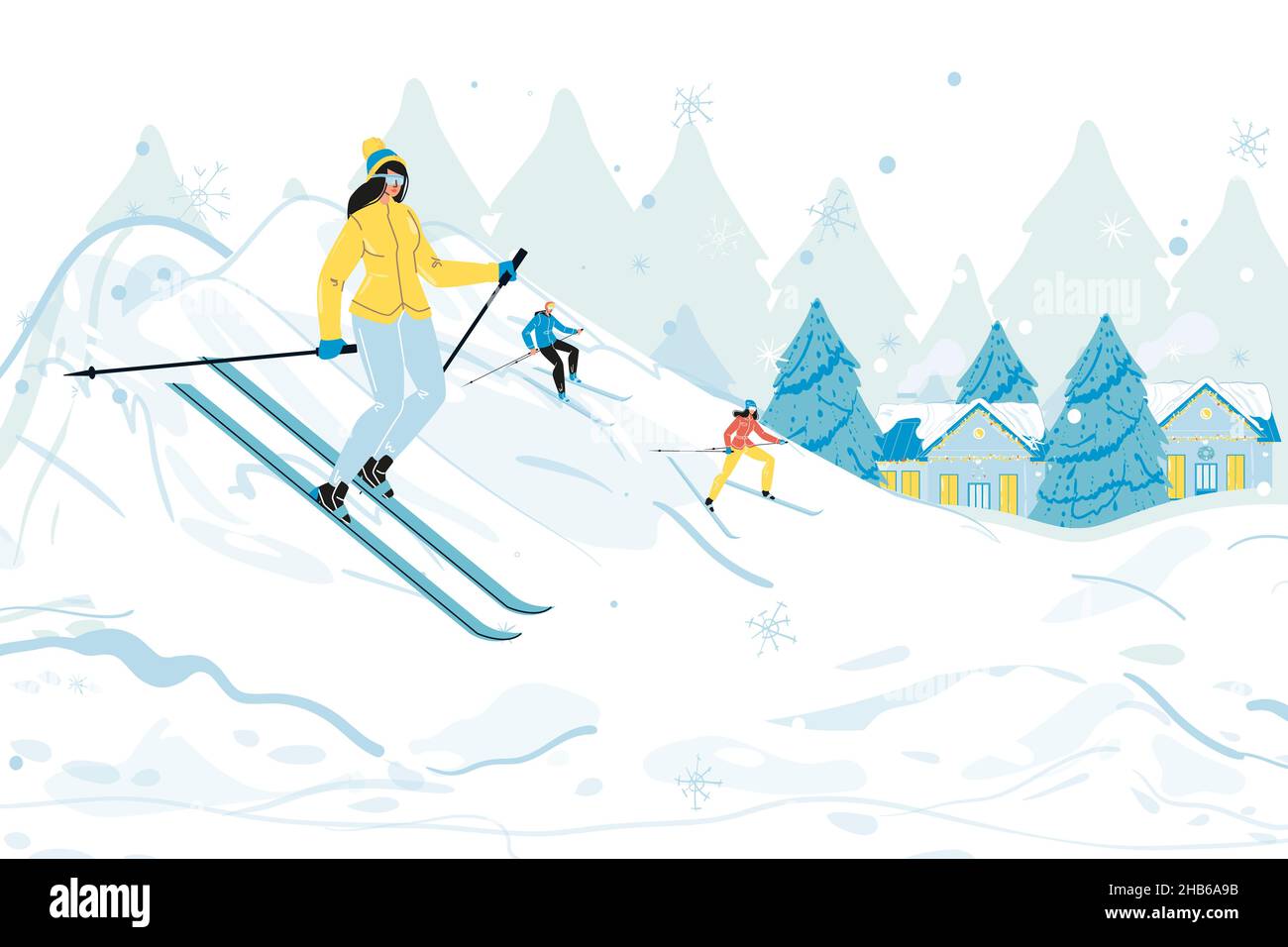 Enjoying tourist Stock Vector Images - Alamy