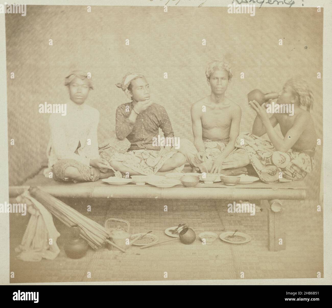 Four javanese men hi-res stock photography and images - Alamy