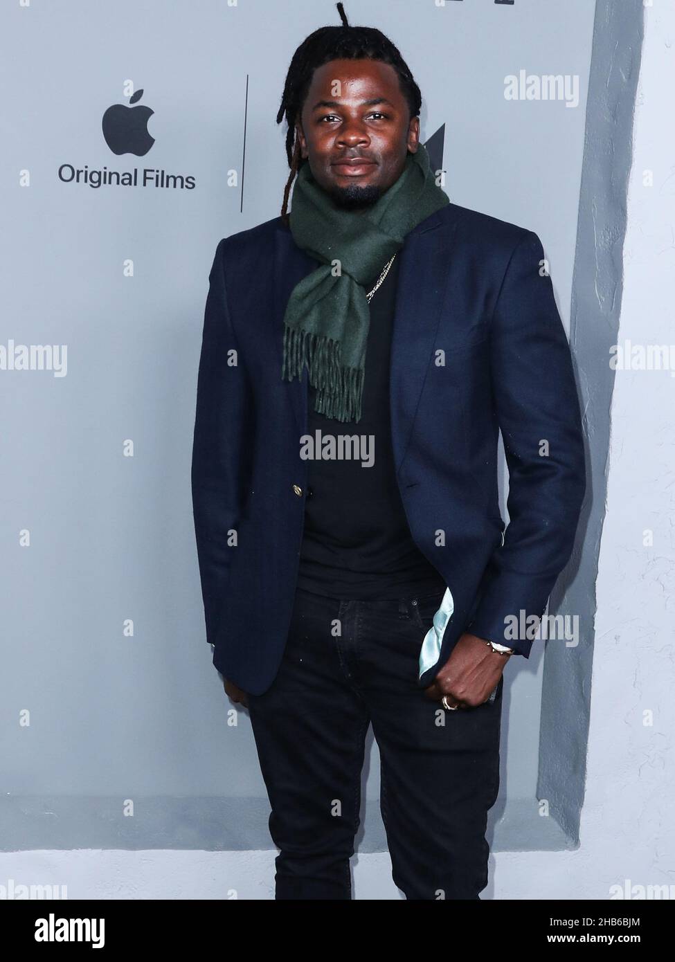 LOS ANGELES, CALIFORNIA, USA - DECEMBER 16: American actor Derek Luke ...
