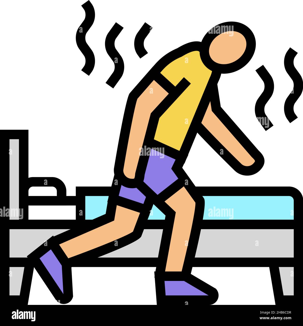 Sleep restriction Stock Vector Images - Alamy