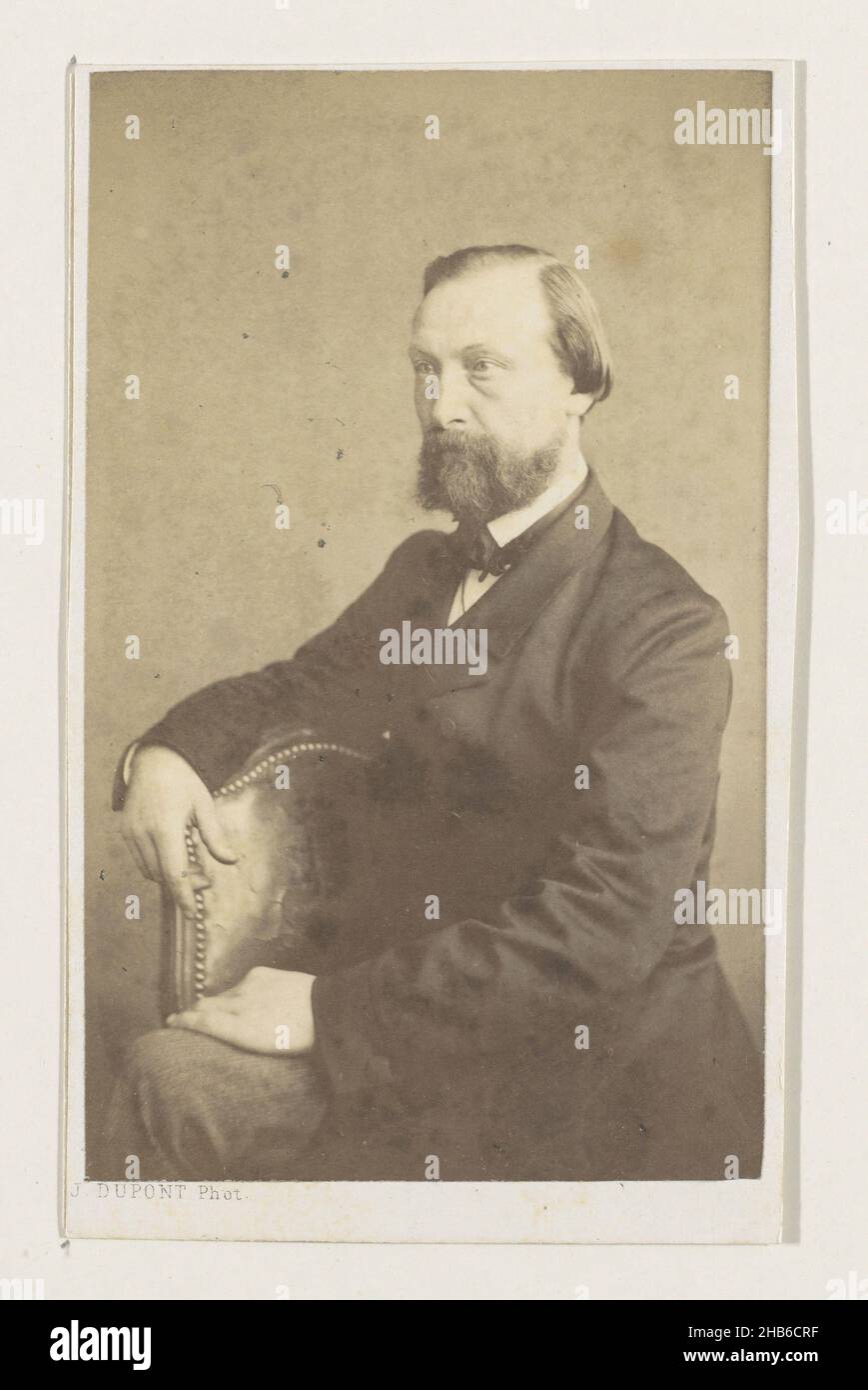 Portrait of the painter Jean Heyermans, half-figure, L'École d'Anvers ...