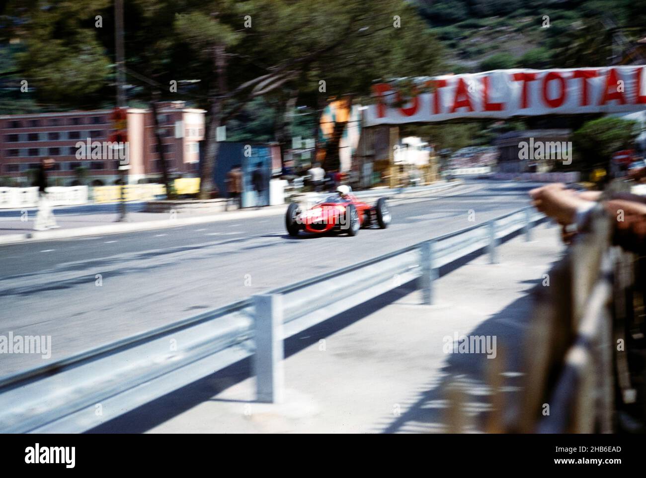 Formula One motor racing Monaco Grand Prix race 1961, Ferrari 156 F1 ...