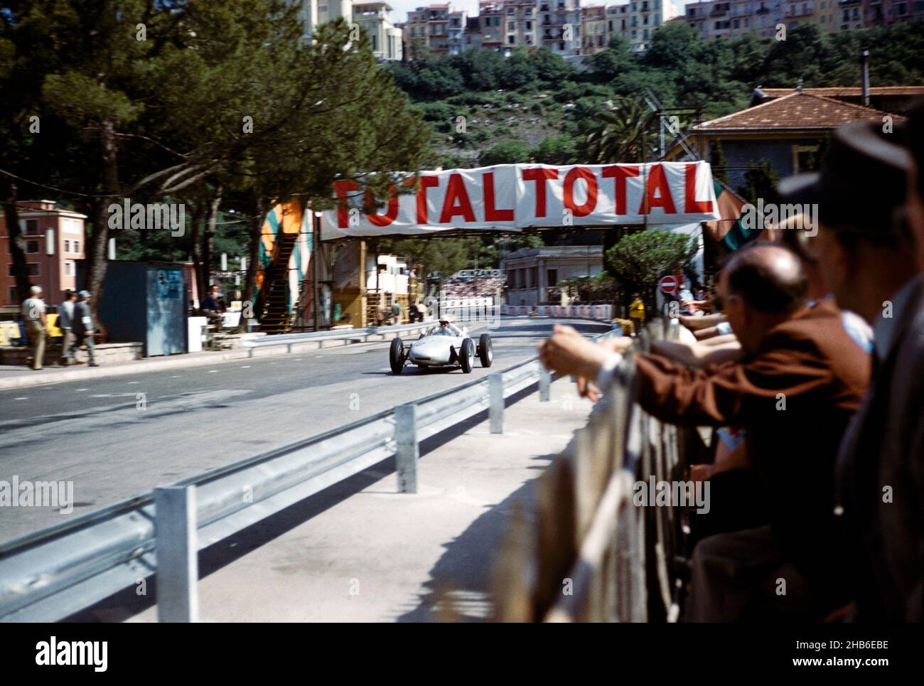 Formula One motor racing Monaco Grand Prix race 1961, Jo Bonnier ...