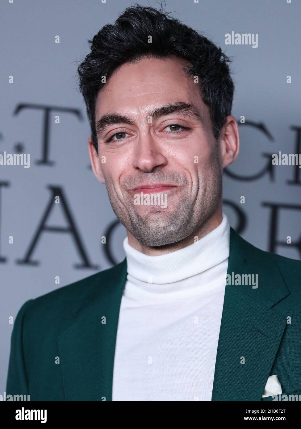 LOS ANGELES, CALIFORNIA, USA - DECEMBER 16: English actor Alex Hassell ...