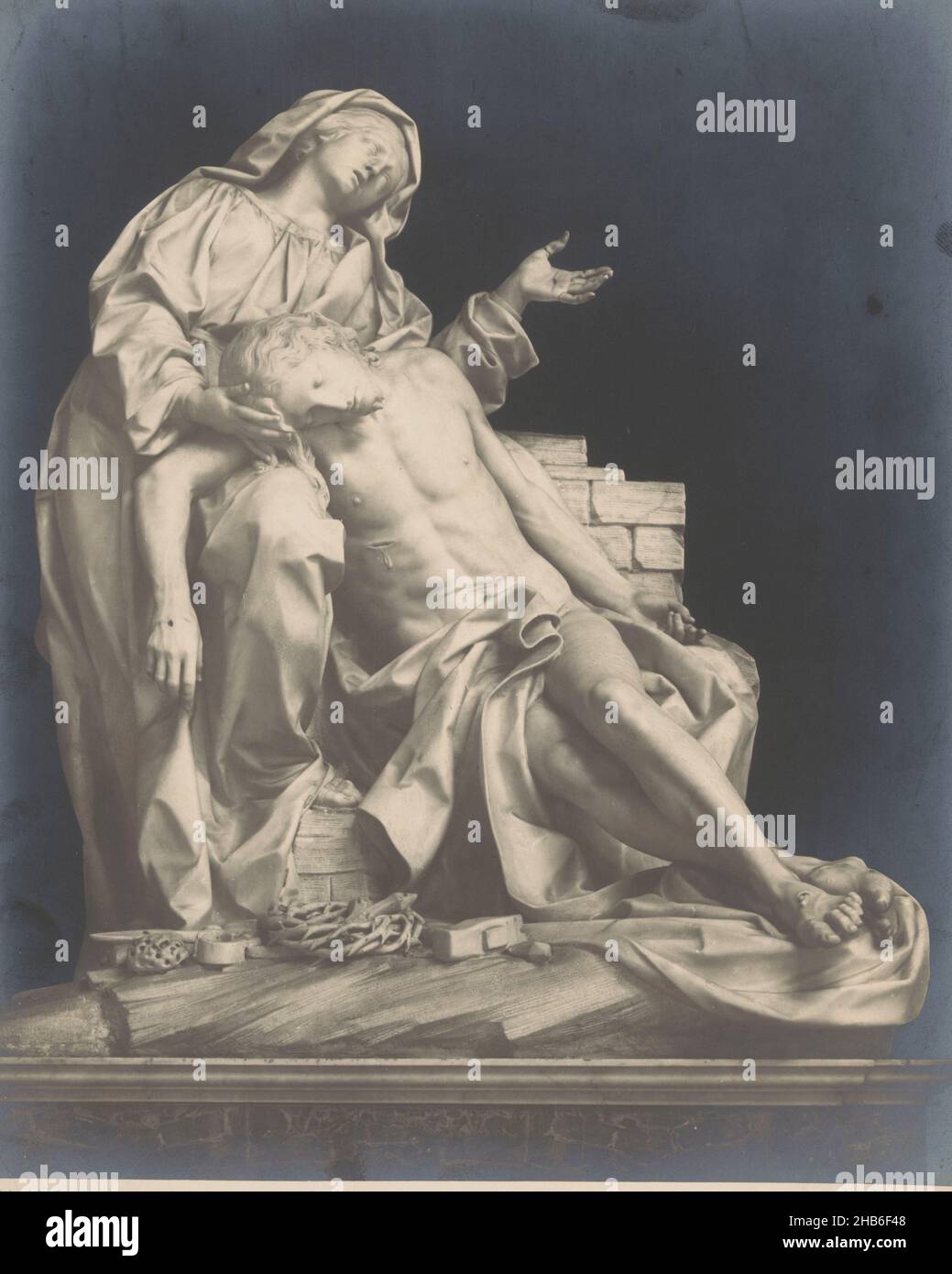 Image of the Pieta by A. Montauti in St. John of the Lateran in Rome ...