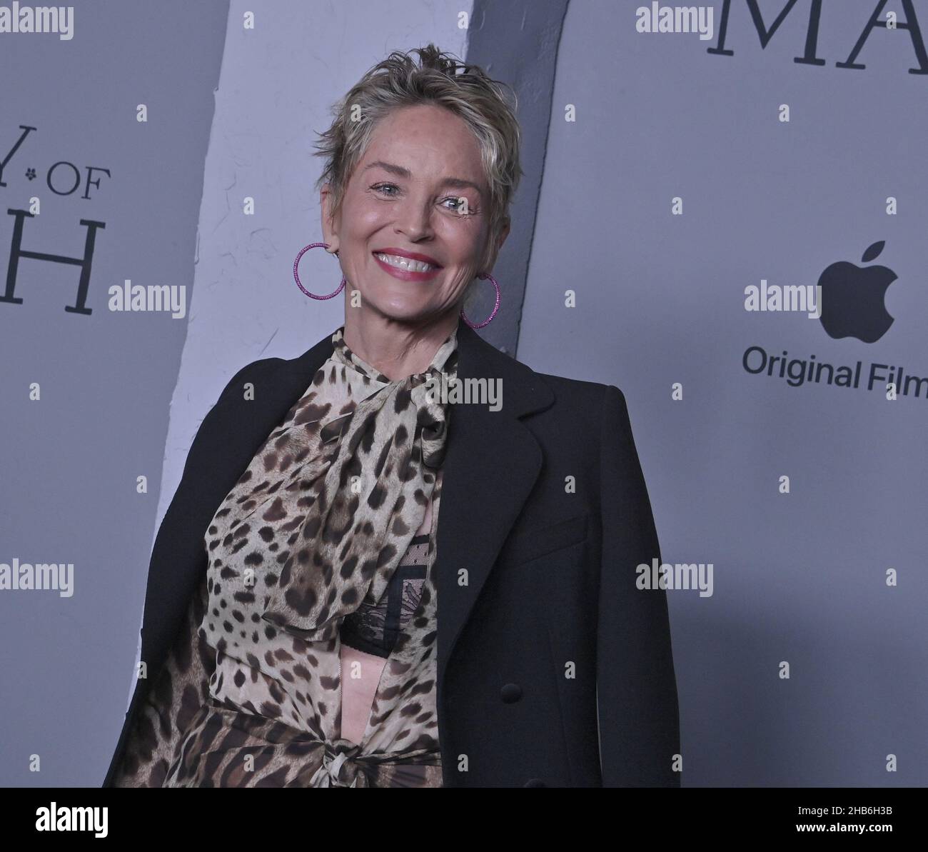 Los Angeles, USA. 17th Dec, 2021. Actress Sharon Stone attends the ...