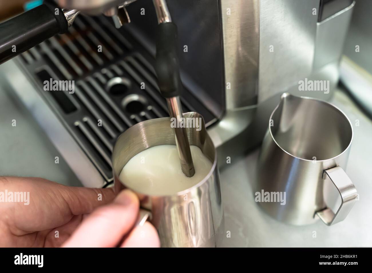 Milk machine hi-res stock photography and images - Alamy