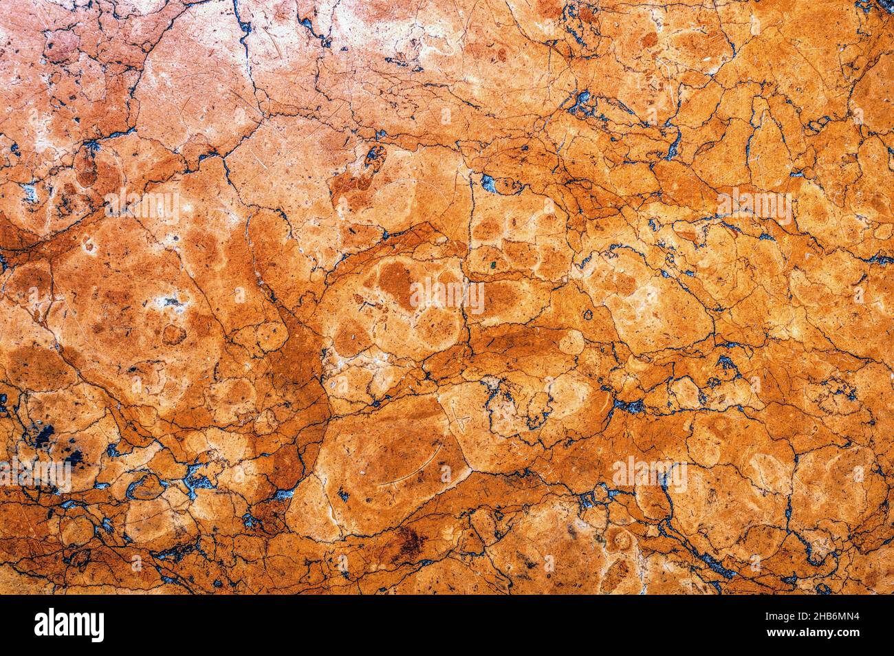 Stone surface. High quality orange marble. Natural marble texture ...