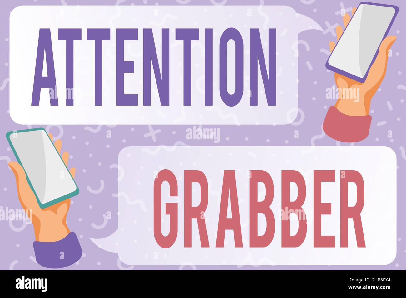 Handwriting text Attention Grabber. Word Written on Demanding notice ...