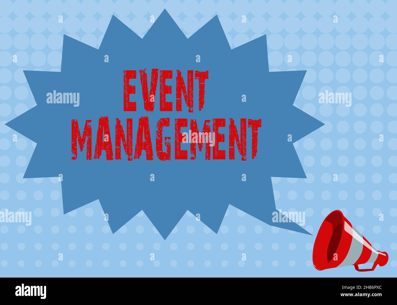 Handwriting text Event Management. Business concept creation and ...