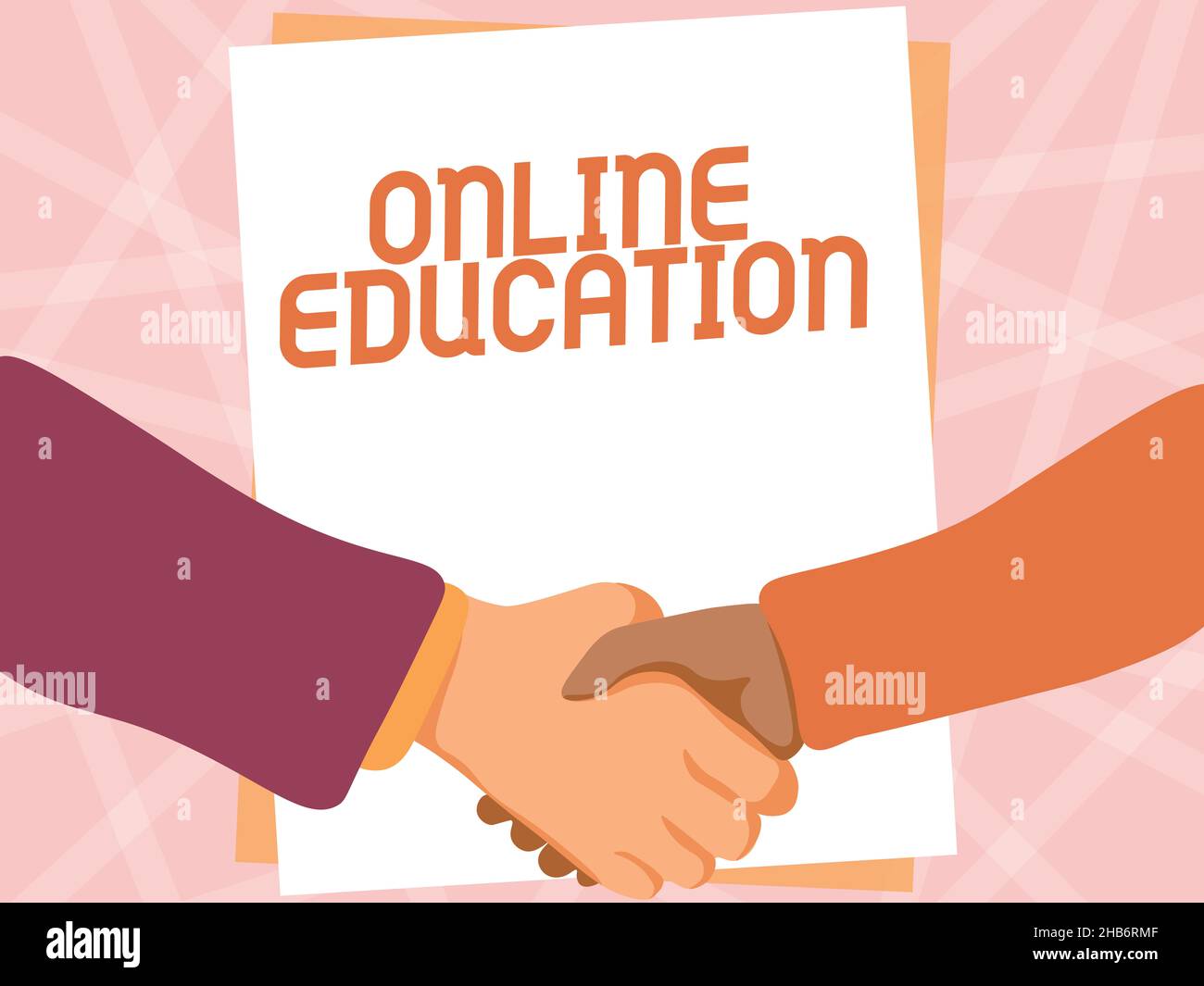 Text sign showing Online Education. Word Written on study and ethical ... Text sign showing Online Education. Word Written on study and ethical ...