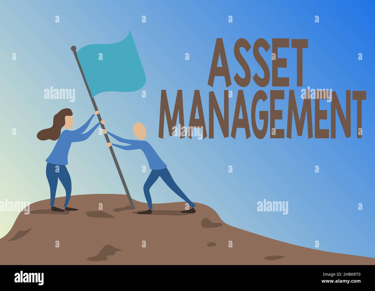 Text showing inspiration Asset Management. Business concept systematic ...