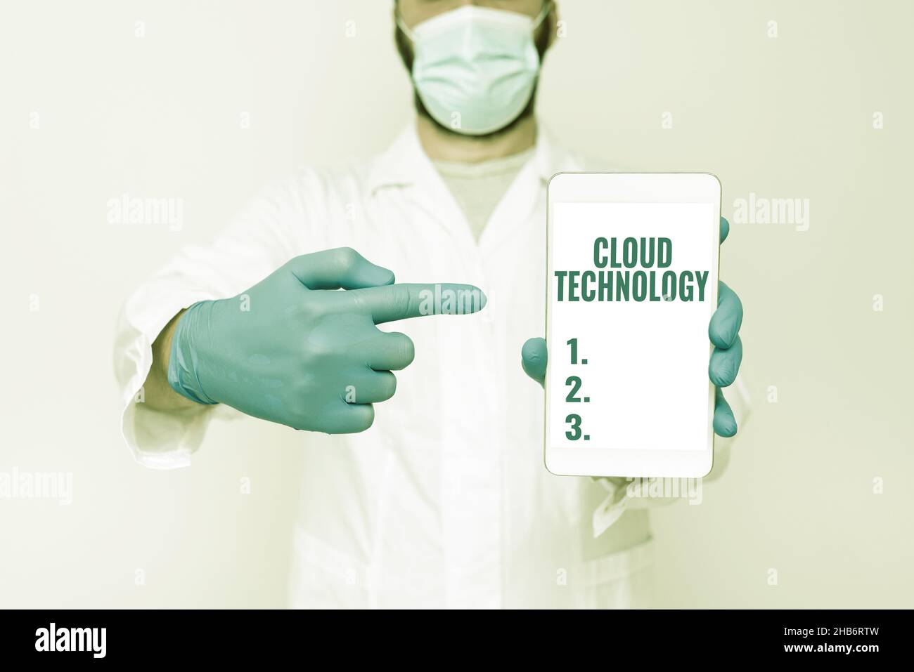 Sign displaying Cloud Technology. Business concept storing and accessing data and programs over ...
