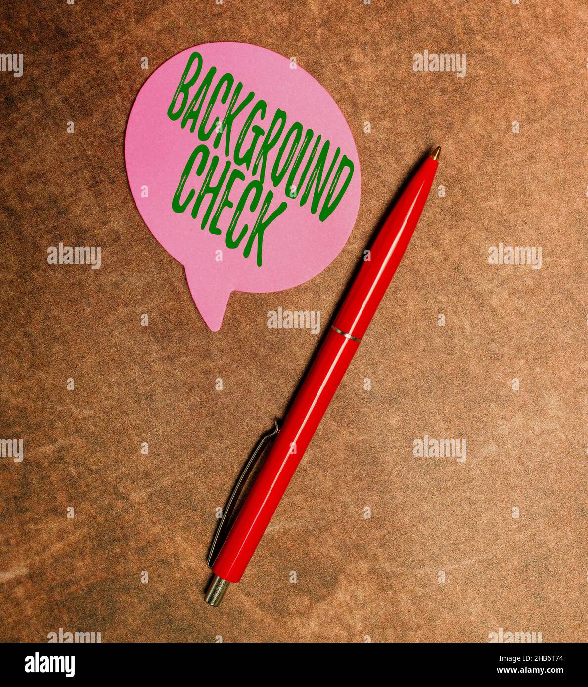 Conceptual display Background Check. Internet Concept way to discover ...