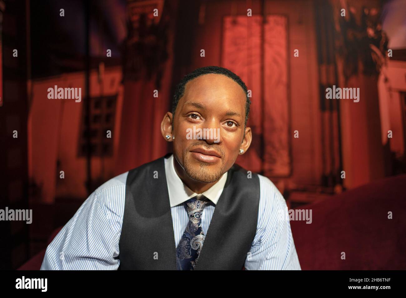 Will Smith wax sculpture at Madame Tussauds Istanbul. Will Smith is an ...