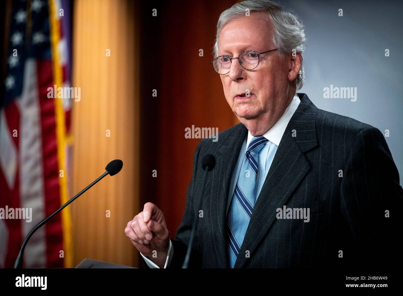United States Senate Minority Leader Mitch McConnell (Republican of ...