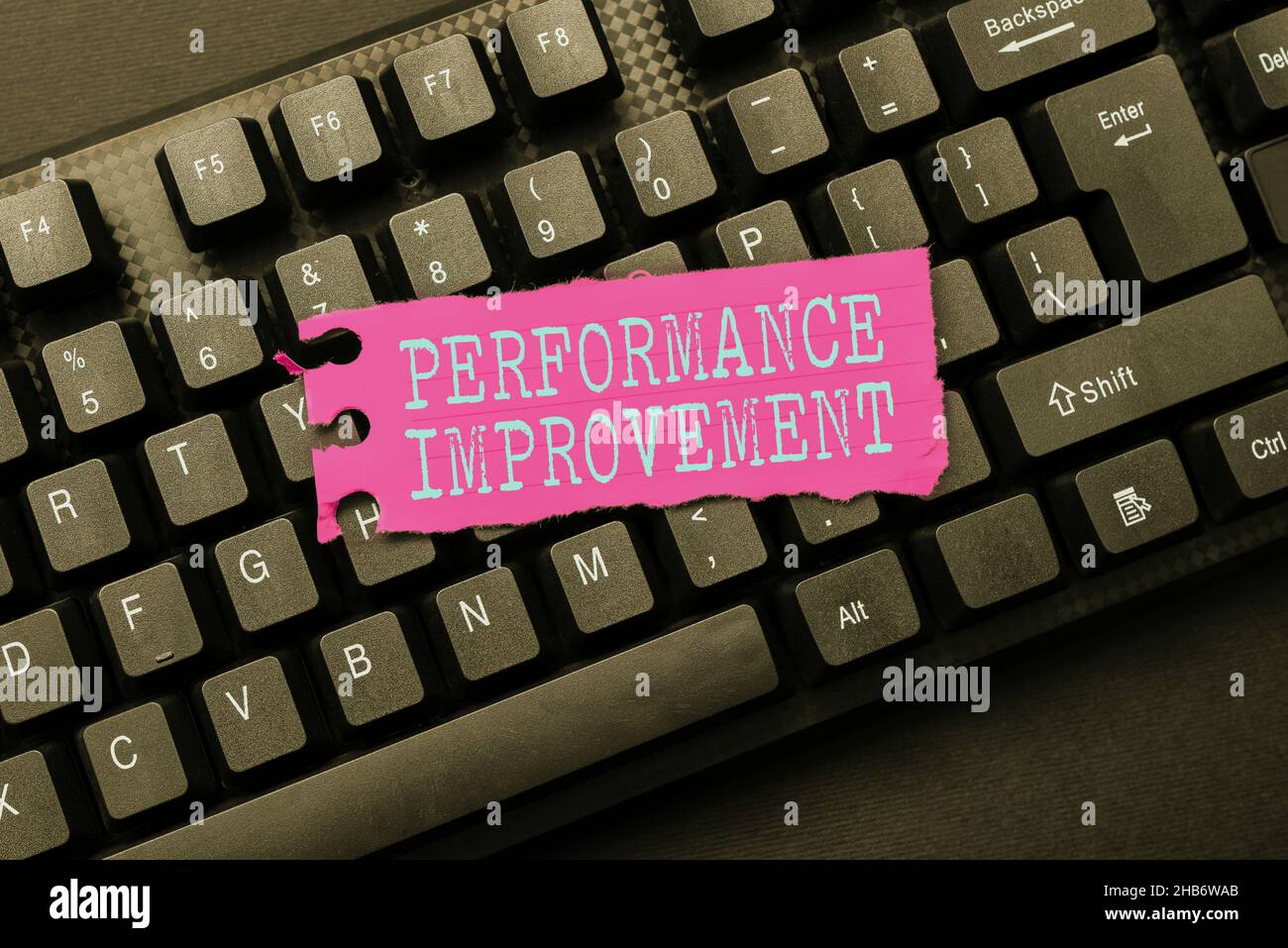 Text sign showing Performance Improvement. Word for Measure and Modify ...