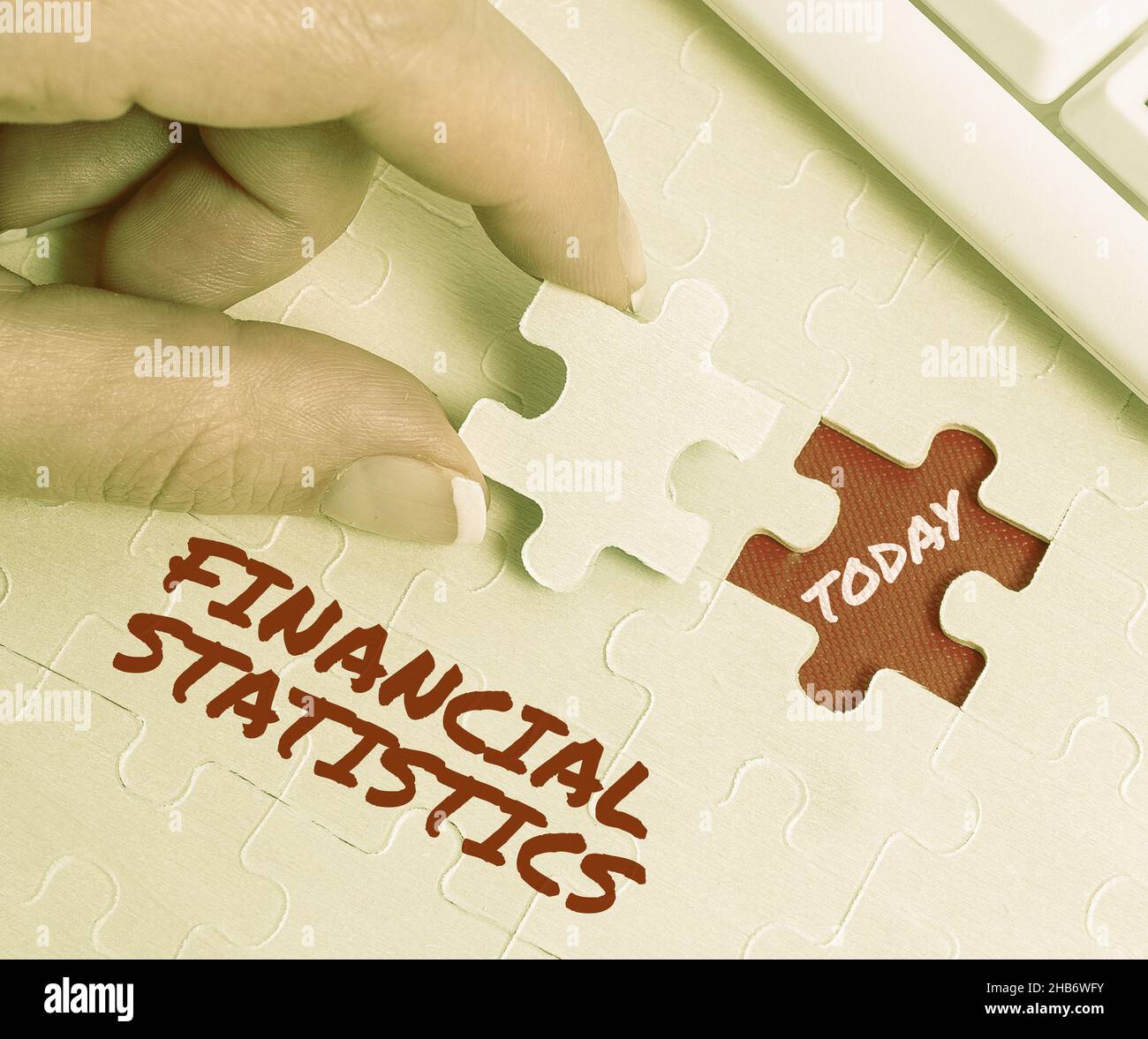Inspiration showing sign Financial Statistics. Word Written on ...