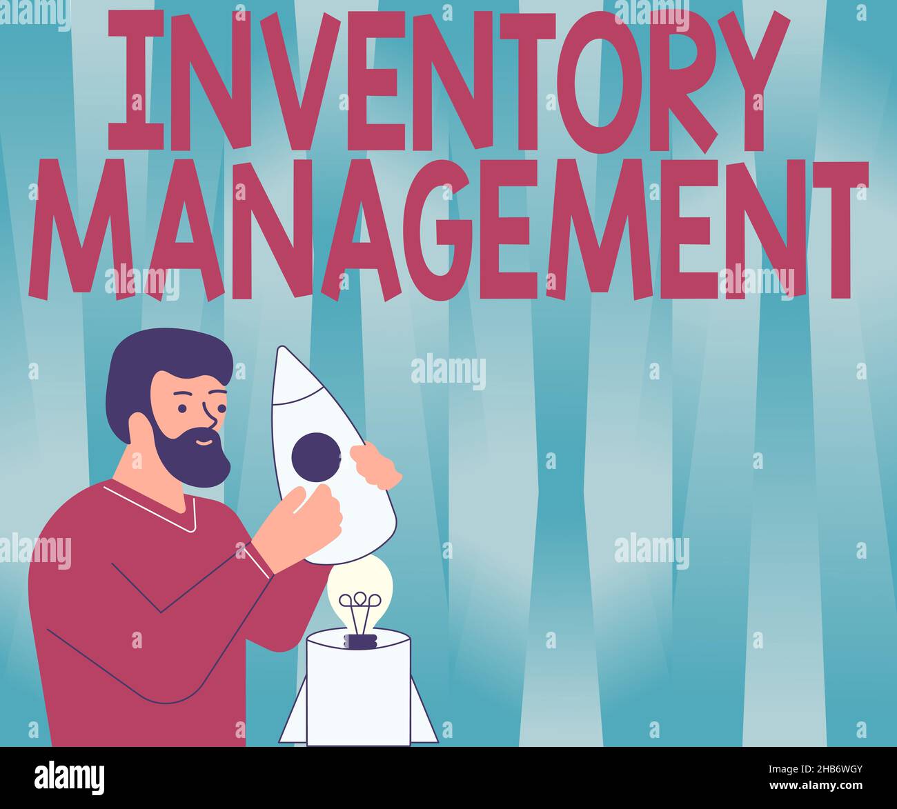 Hand writing sign Inventory Management. Internet Concept Overseeing ...