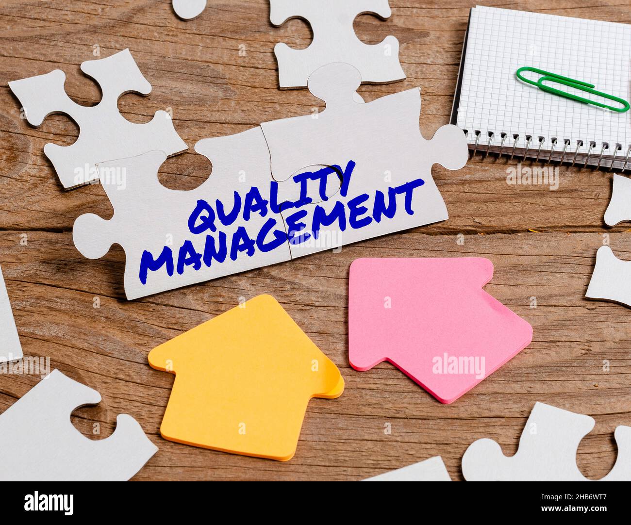 Writing displaying text Quality Management. Word Written on Maintain ...