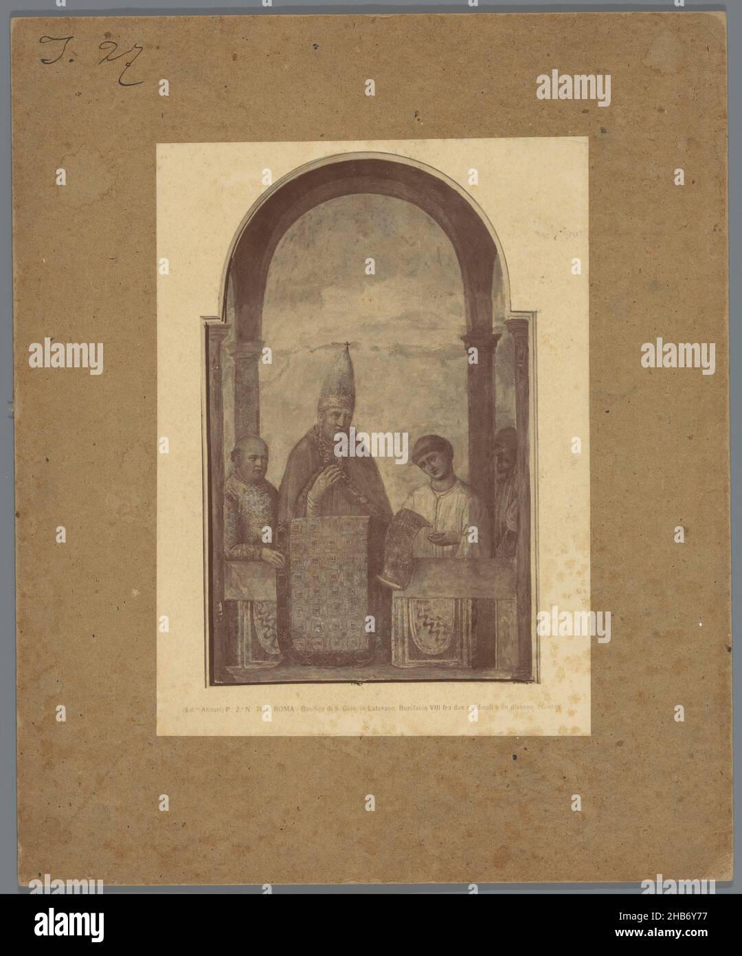 Depicting pope boniface viii hi-res stock photography and images - Alamy