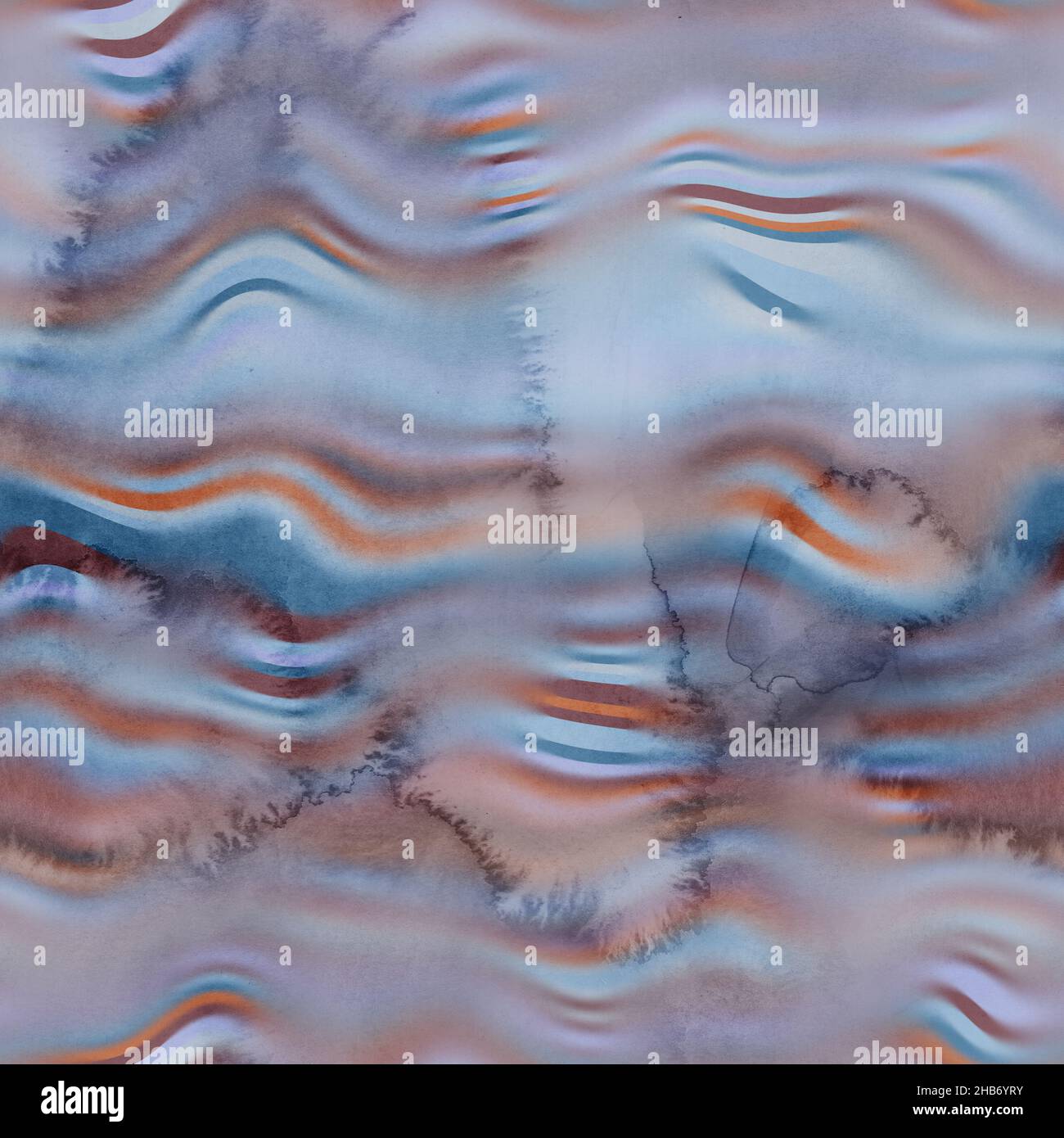 Seamless striped watercolor wet on wet bleed surface pattern design for ...