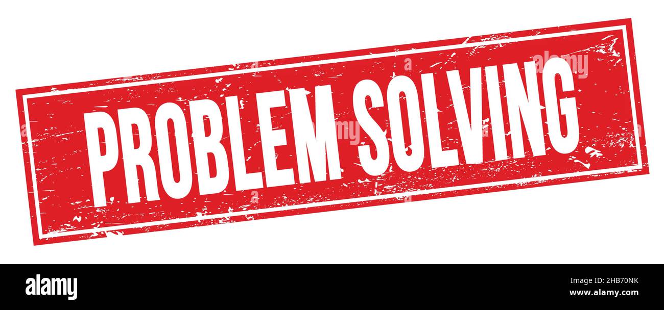 Problem solving stamp hi-res stock photography and images - Alamy