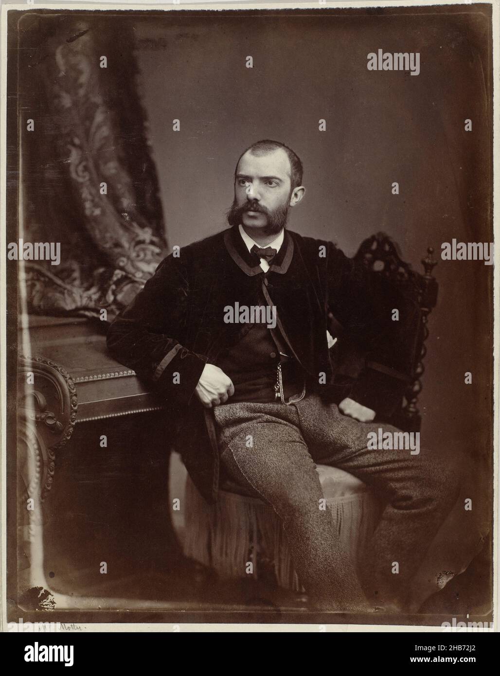 Portrait of Pierre Alexis Mottu, Wegner & Mottu (attributed to ...