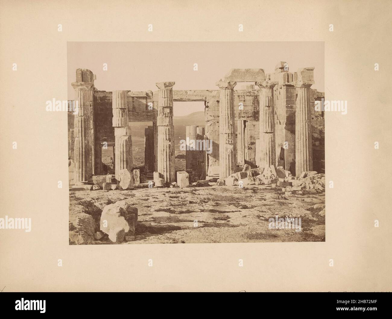 Propylees of the Acropolis of Athens, Propyläen Akropolis Athen (title ...