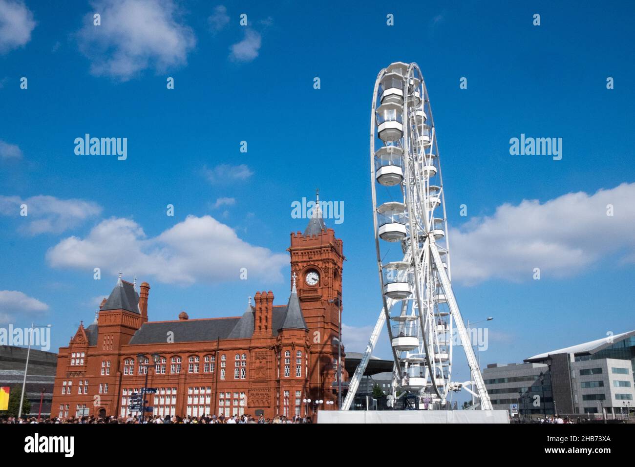 Pier Head,Pier Head Building,Big Wheel,Ferris Wheel,Cardiff Bay,Cardiff ...
