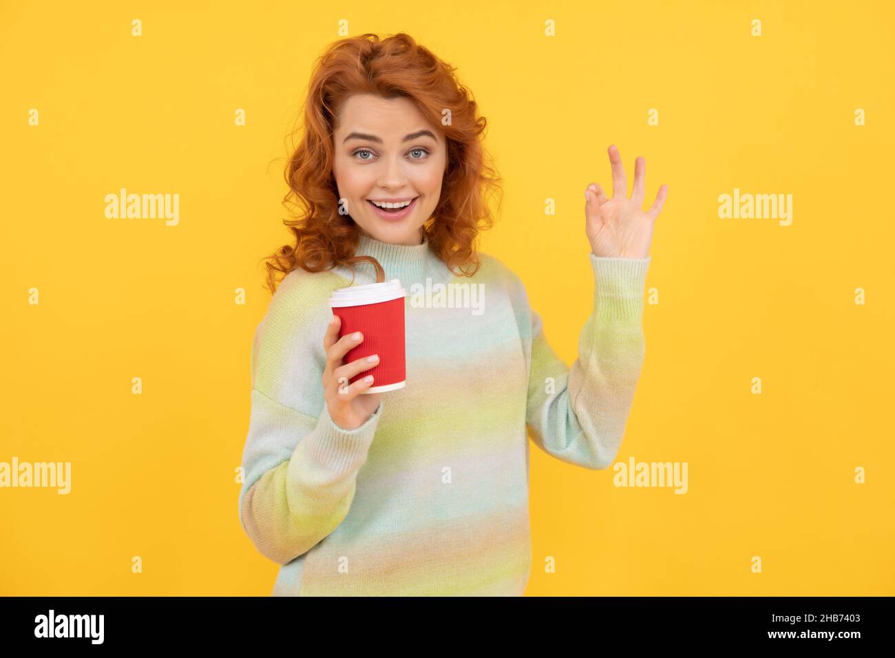 perfect good morning. express happiness. positive emotions. portrait of ...