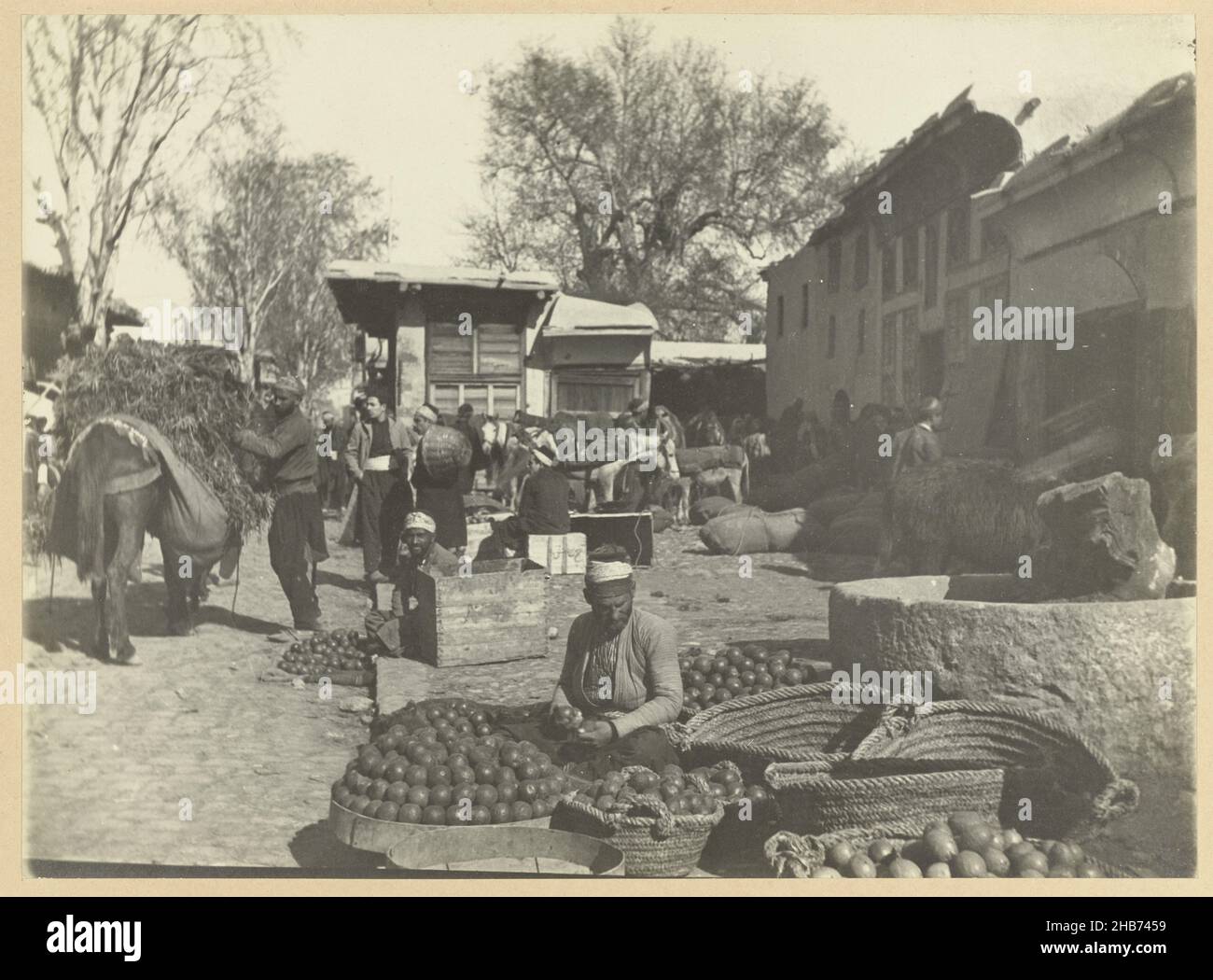 Market in Damascus, Market in Damascus, taken by LDB (title on object ...