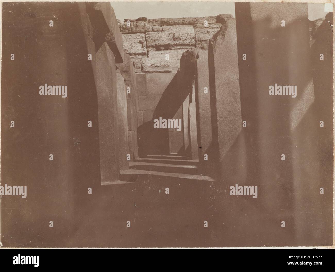 The Sphinx Temple, Egypt, The Sphinx Temple, L. Heldring, Egypte, 1898 ...