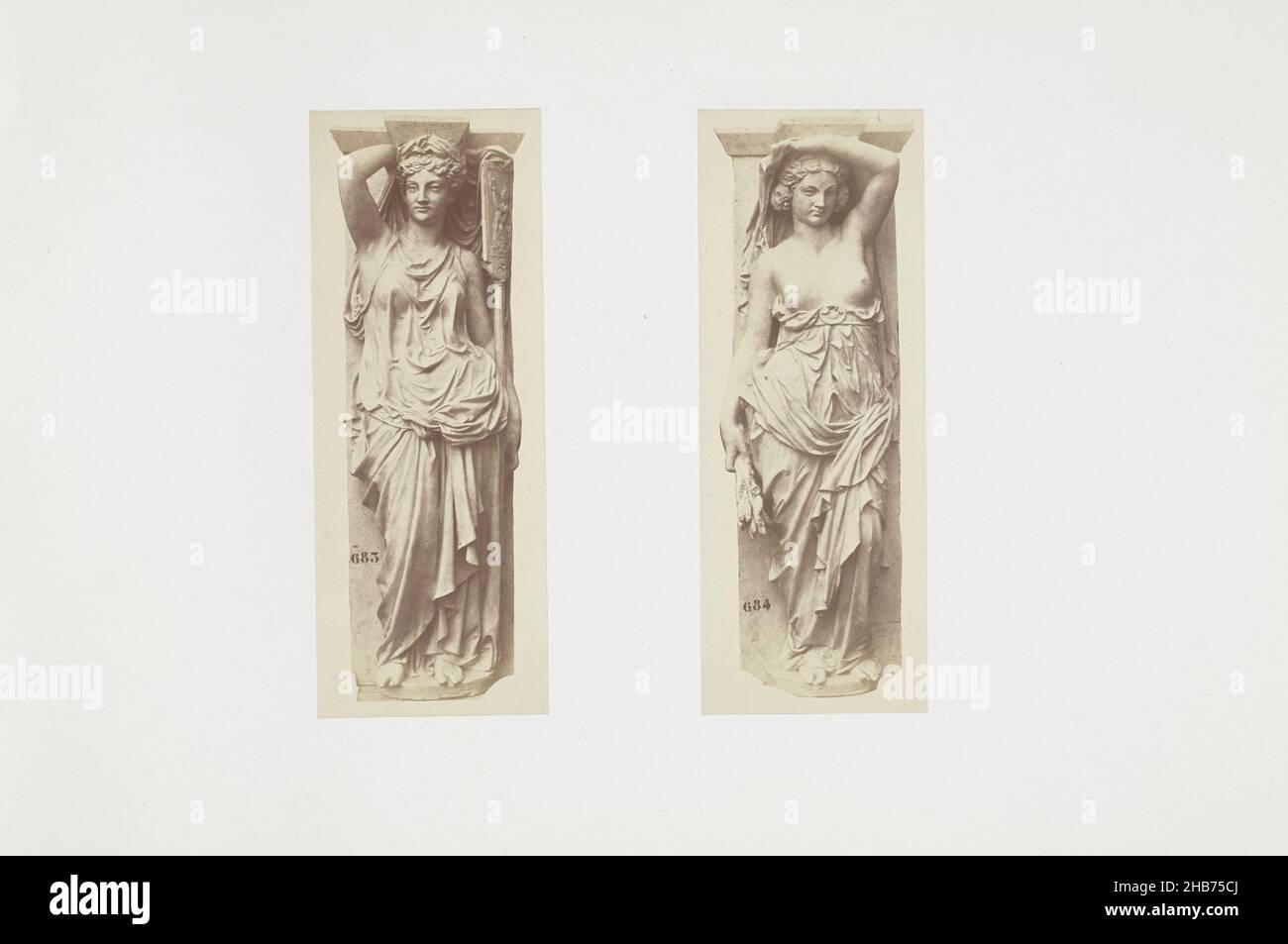 Louvre caryatids hi-res stock photography and images - Alamy