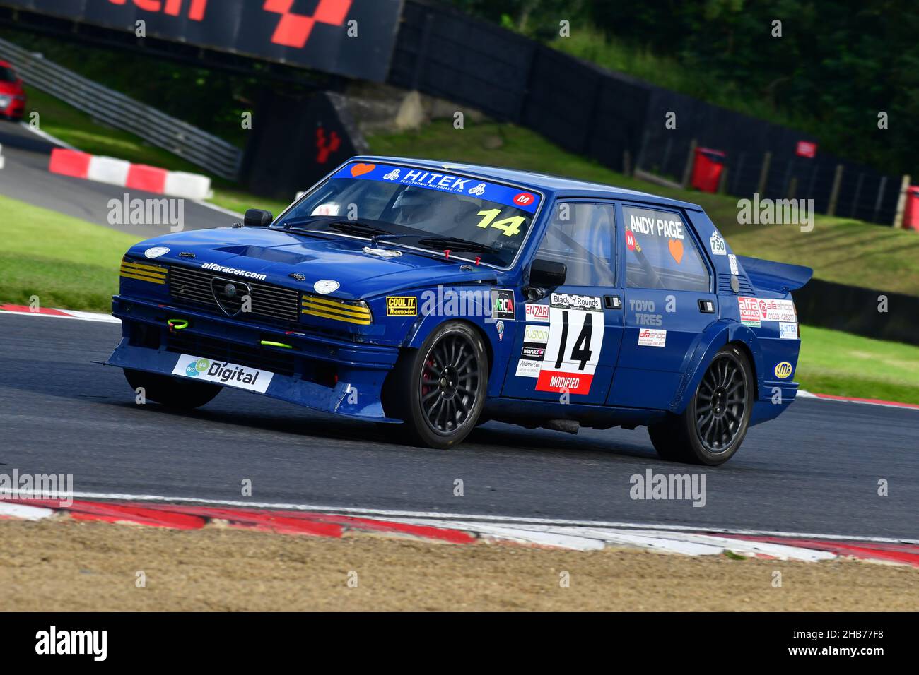 Andy Page, Alfa Romeo Giulietta 116, 750MC HITEK Alfa Romeo ...