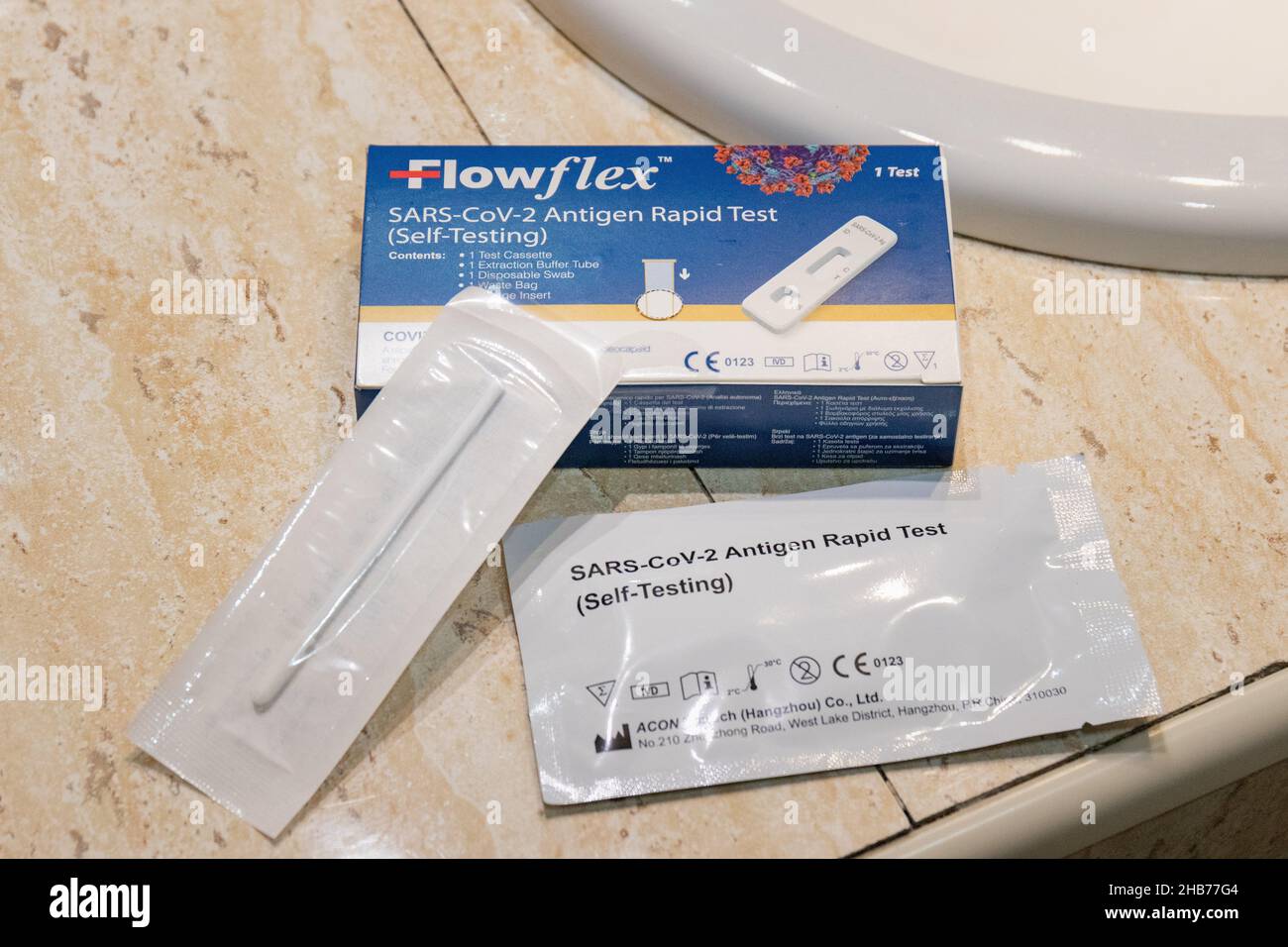 Madrid, Madrid, Spain. 15th Dec, 2021. This photo shows a (flowflex ...