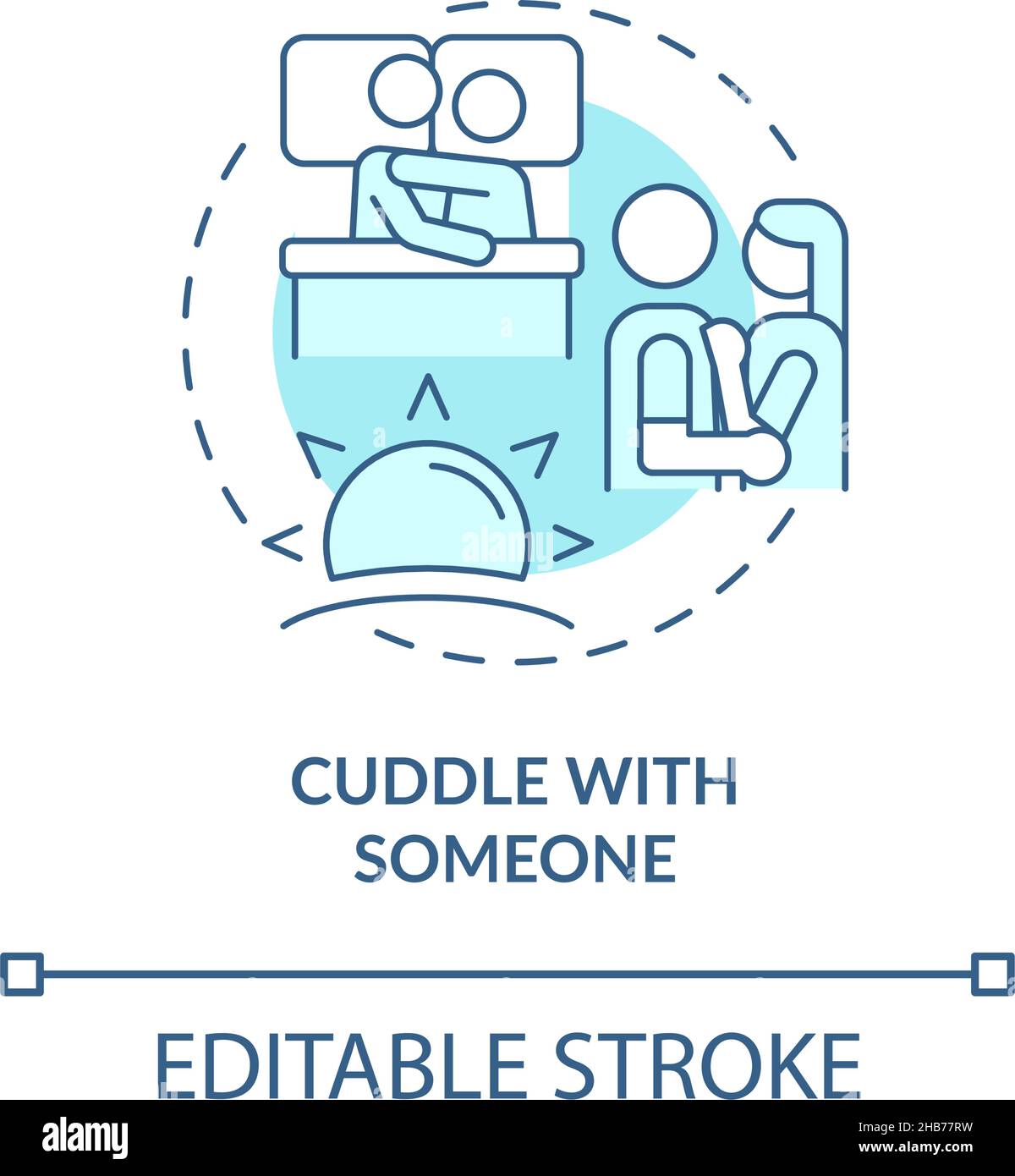 Hug someone Cut Out Stock Images & Pictures - Alamy