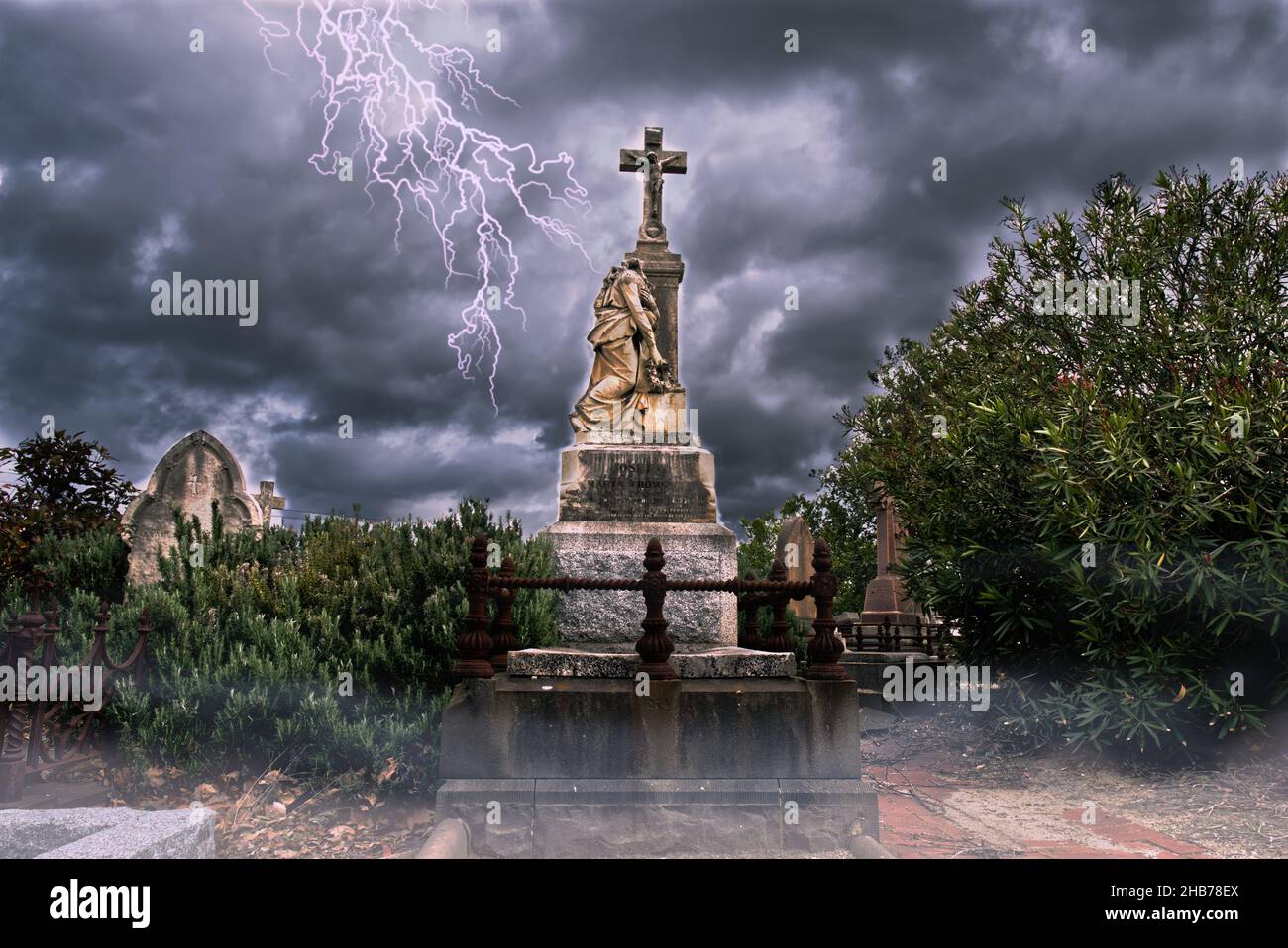 Old melbourne cemetery hi-res stock photography and images - Alamy