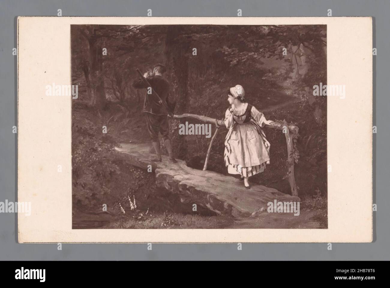 Reproduction of Déja Passé by Edmond Rudaux, Originally published by ...