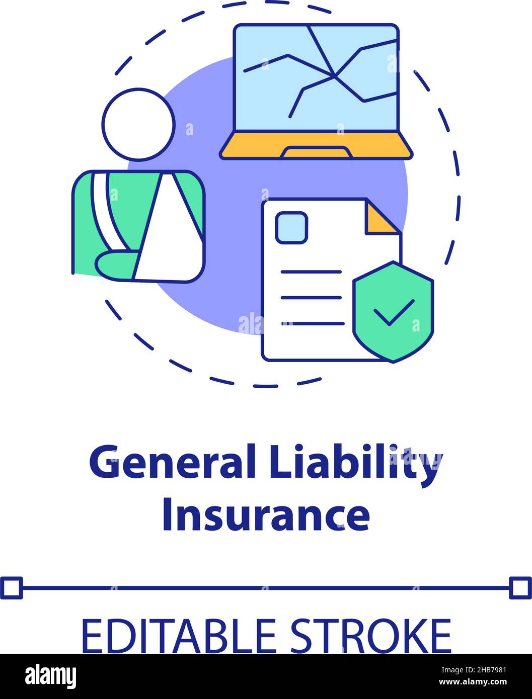 Commercial liability Stock Vector Images - Alamy