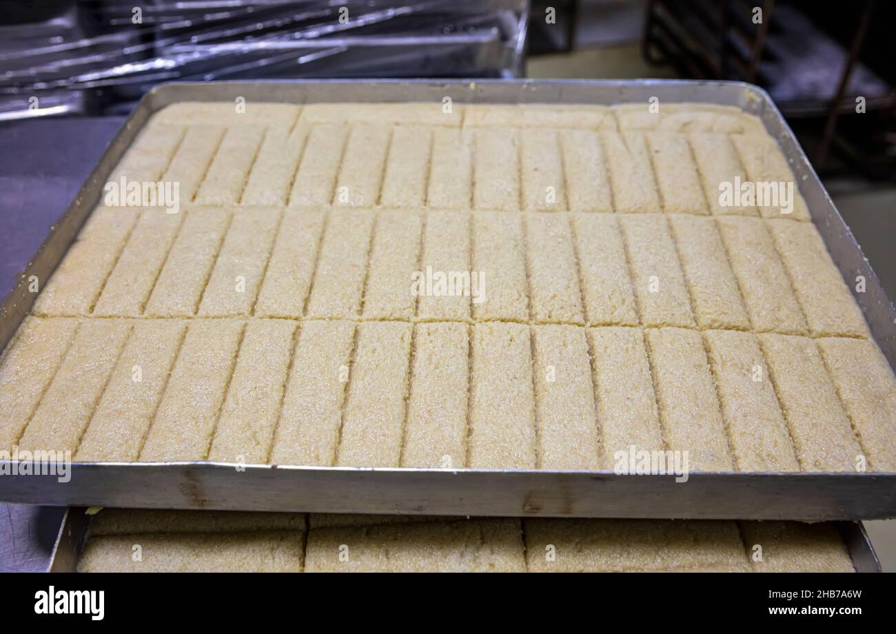 Turkish Dessert Sambali or Damascus Dessert (Sam Tatlisi). Sweet Bali ...