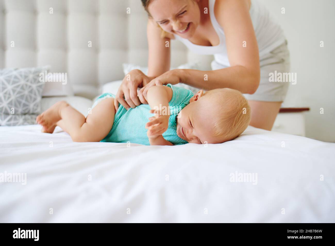 The most important time is bonding time Stock Photo - Alamy