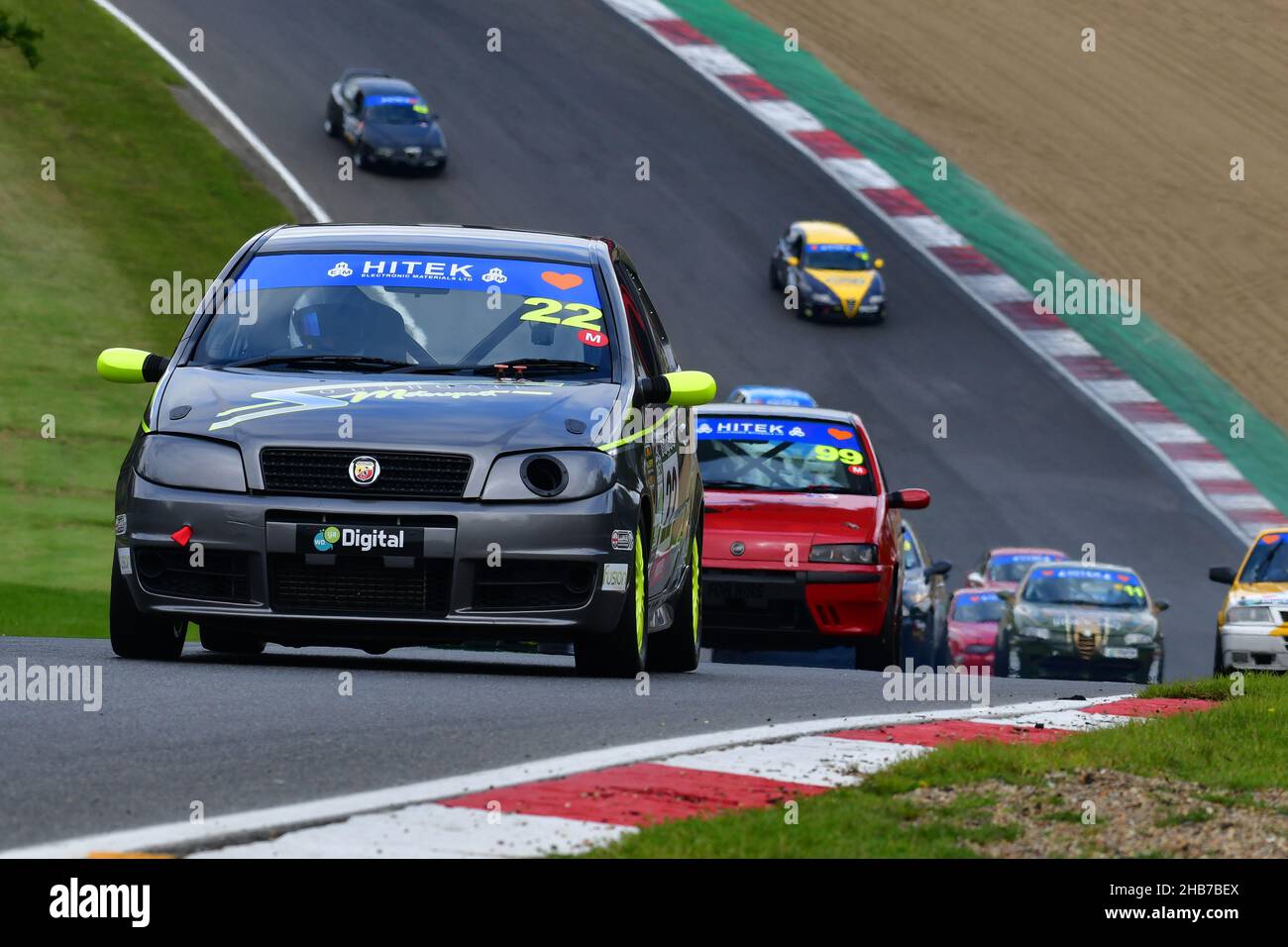 Chris McFie, FIAT Punto Abarth, 750MC HITEK Alfa Romeo Championship ...
