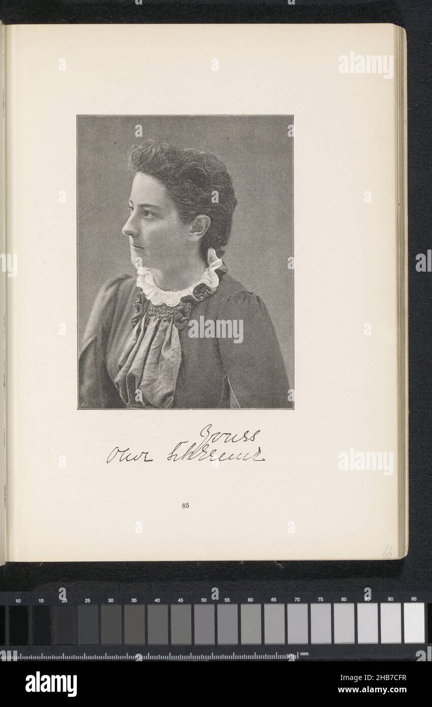 Portrait of Olive Schreiner, maker: anonymous, c. 1881 - in or before ...