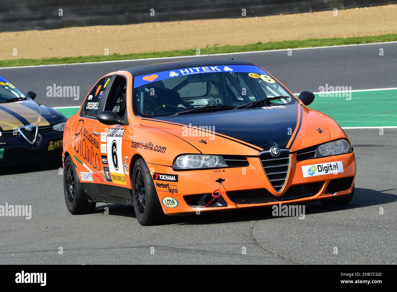 Simon Cresswell, Alfa Romeo 156, 750MC HITEK Alfa Romeo Championship ...