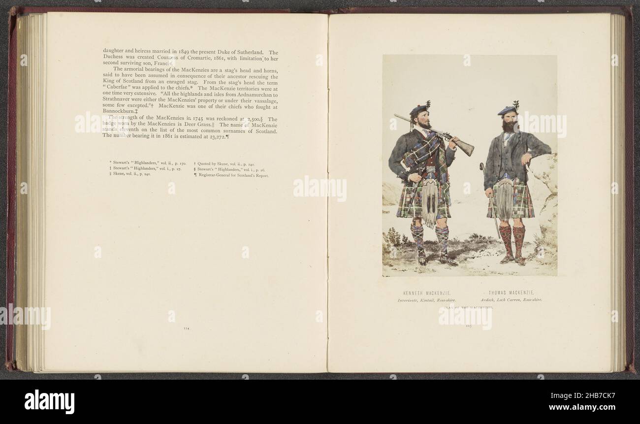 Photoreproduction of a drawing of portraits of Kenneth and Thomas ...