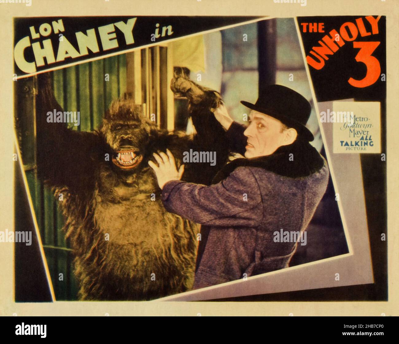 LON CHANEY in THE UNHOLY THREE (1930), directed by JACK CONWAY. Credit ...