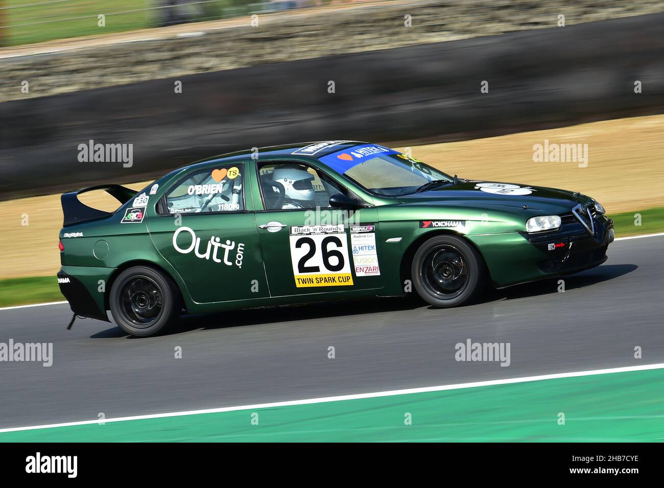 Steve O'Brien, Alfa Romeo 156, 750MC HITEK Alfa Romeo Championship ...
